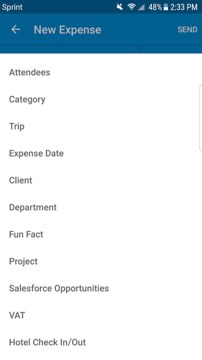 How to Submit a Reimbursable Expense – SVB T&E